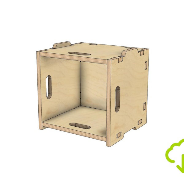 Vinyl Record Box - Etsy