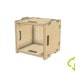 Stackable Storage Crate Box CNC Router Files, DIY Stacking Plywood ...