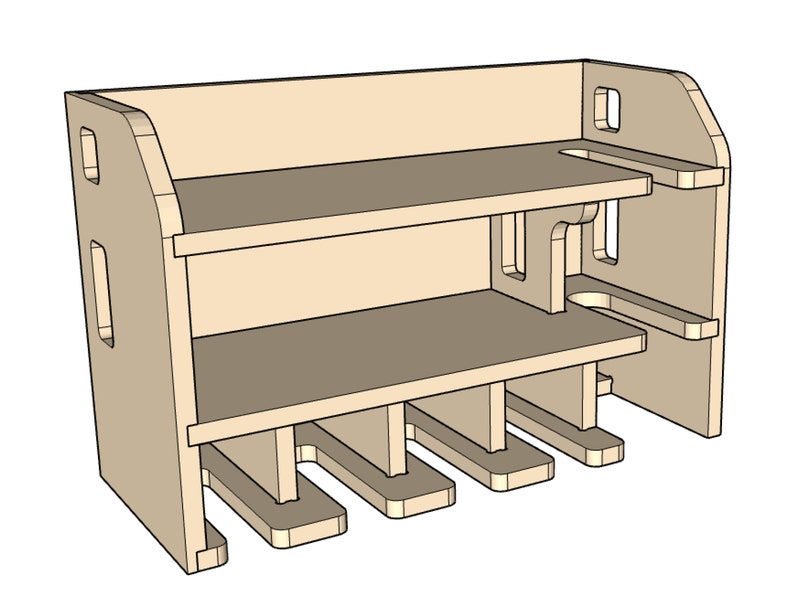 5 Slot Cordless Power Tool Drill Holder Station CNC Router - Etsy