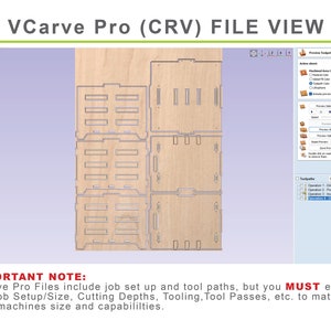 CNC Router Files Modular Storage Shelf for Packout Tool Boxes, CNC ...