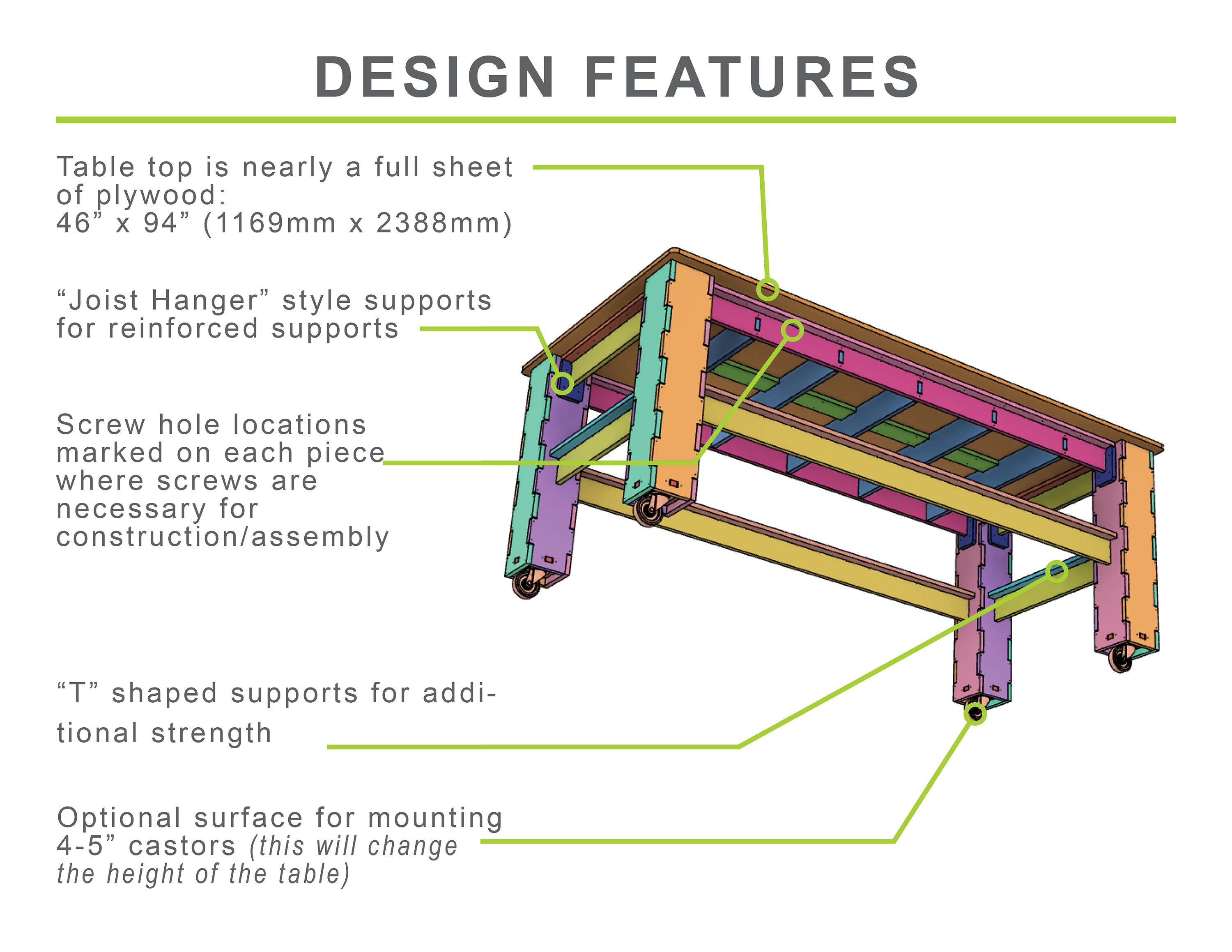 4x8 Workbench Table CNC Table Files Workbench Plans Fusion - Etsy