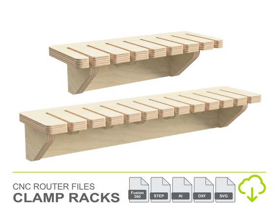Clamp Rack CNC Files Download for CNC Router CNC Router Your - Etsy