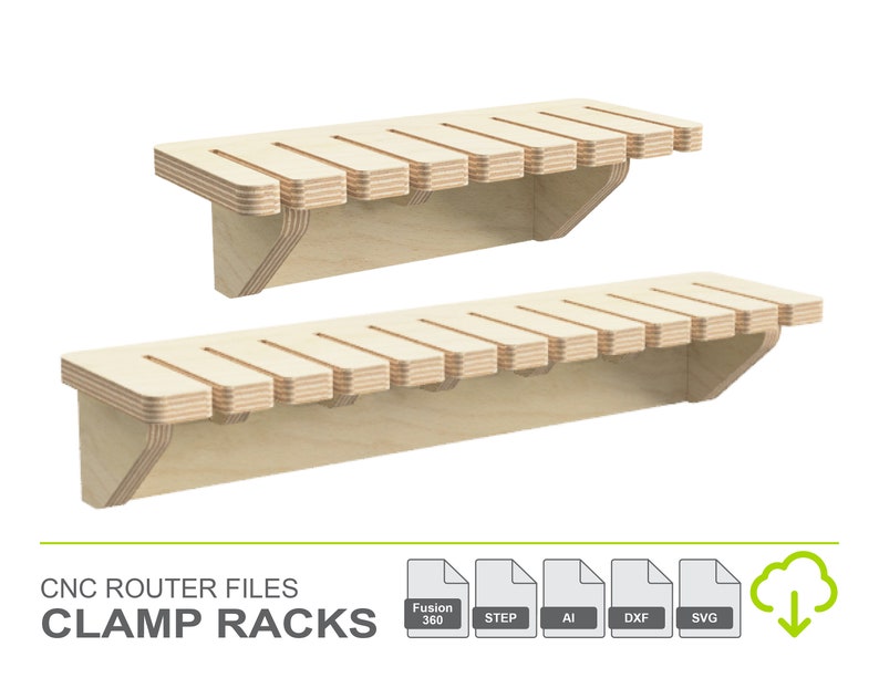 Clamp Rack CNC Files Download for CNC Router CNC Router Your - Etsy