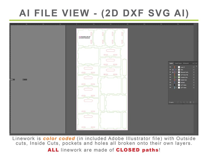 Cnc Router Files Stackable Storage Box Boxes 3 Size Bundle Etsy