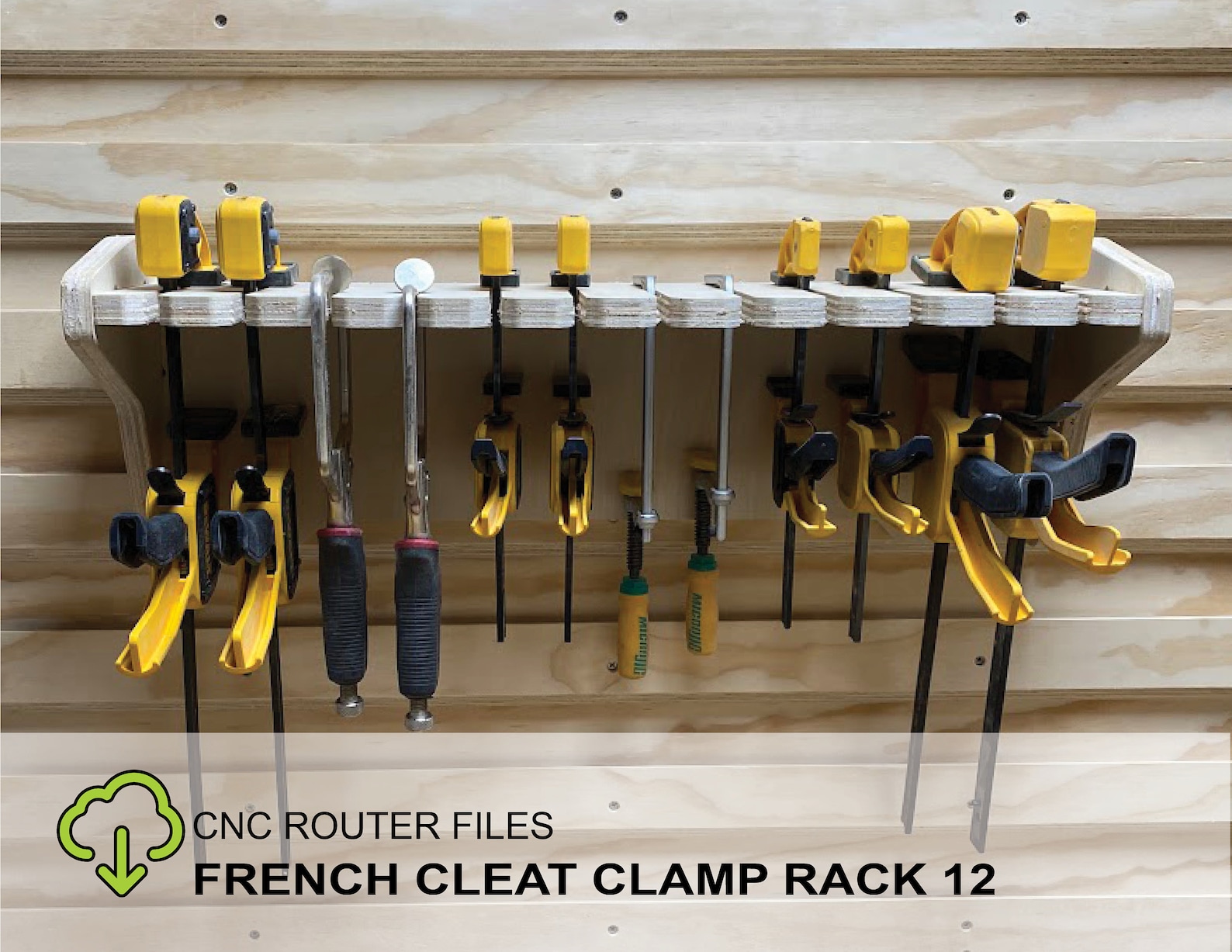 CNC Router Files French Cleat Clamp Rack CNC Router Files - Etsy
