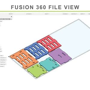CNC Router Files Modular Storage Base for Packout Tool Boxes, CNC Files ...