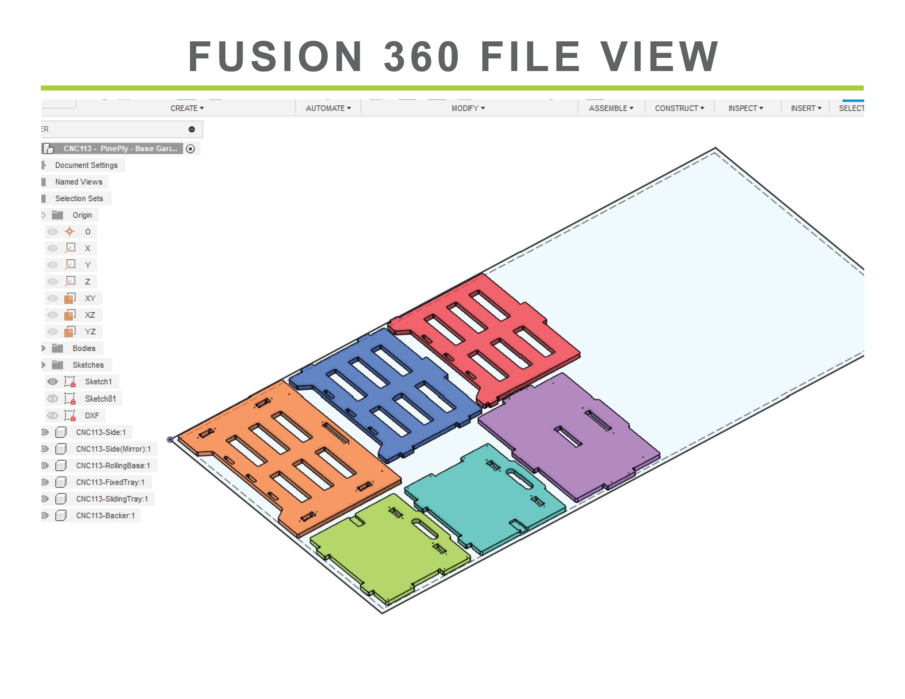 CNC Router Files Modular Storage Base for Packout Tool Boxes, CNC Files ...