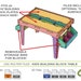 CNC Files for Wood Kids Building Bricks Table, CNC Project Childrens ...