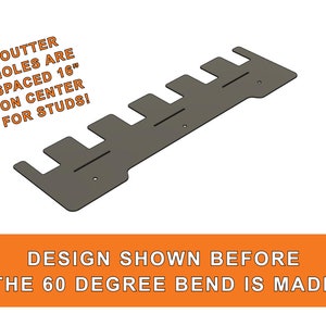 Dewalt 20v 60v Battery Storage Rack DXF Digital Design File, Dewalt ...