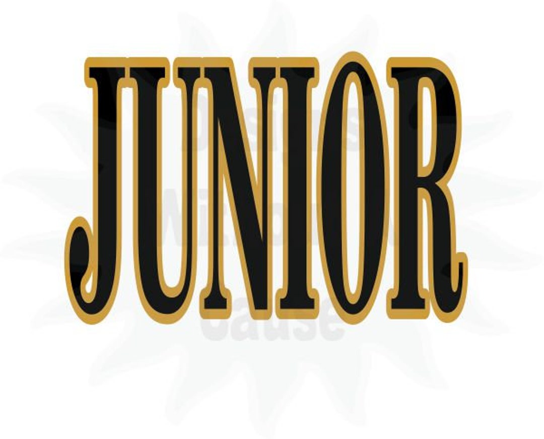 Junior SVG PNG - Etsy