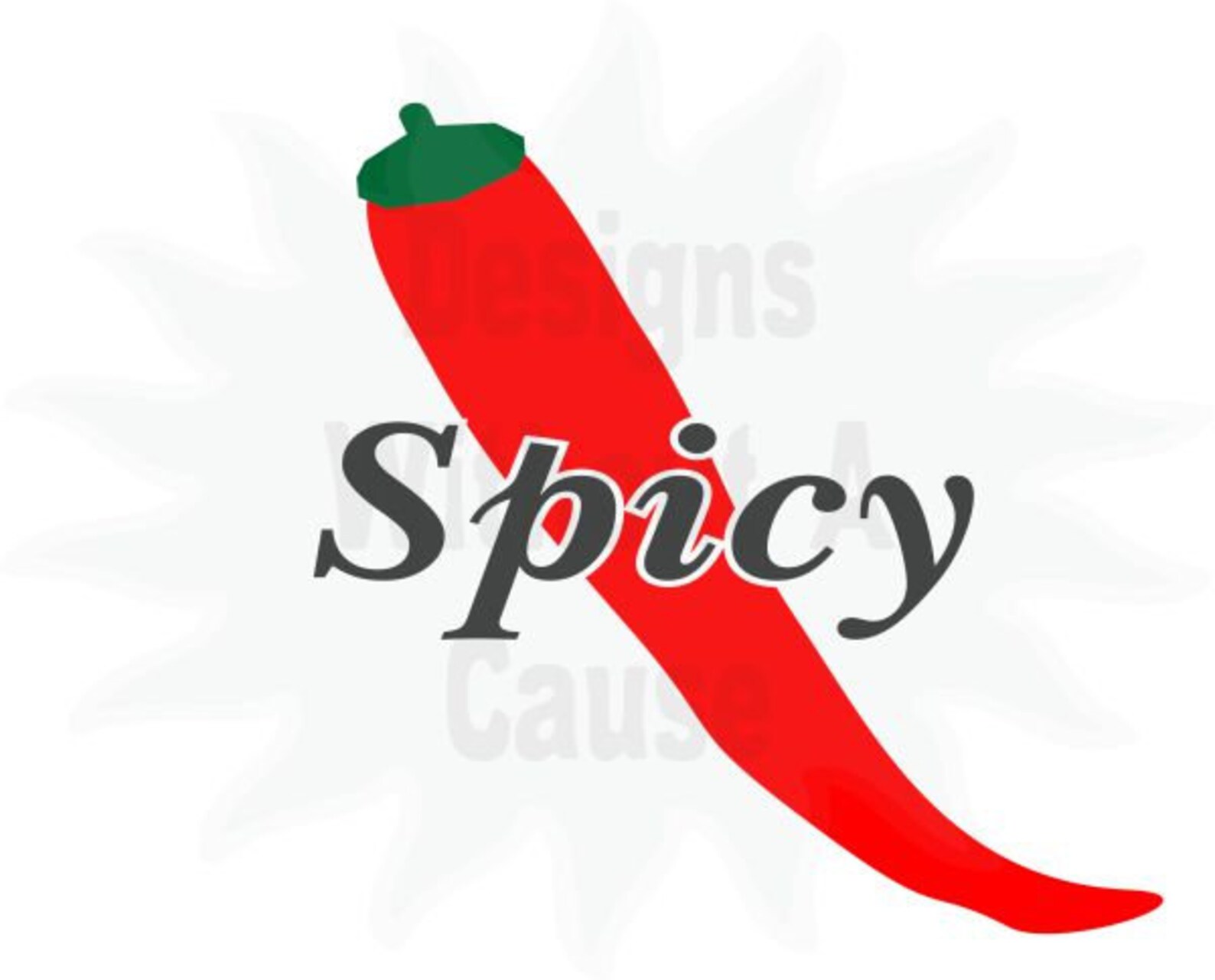 Cayenne Pepper Spicy SVG PNG - Etsy