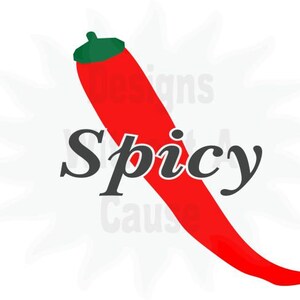 Cayenne Pepper Spicy SVG PNG - Etsy