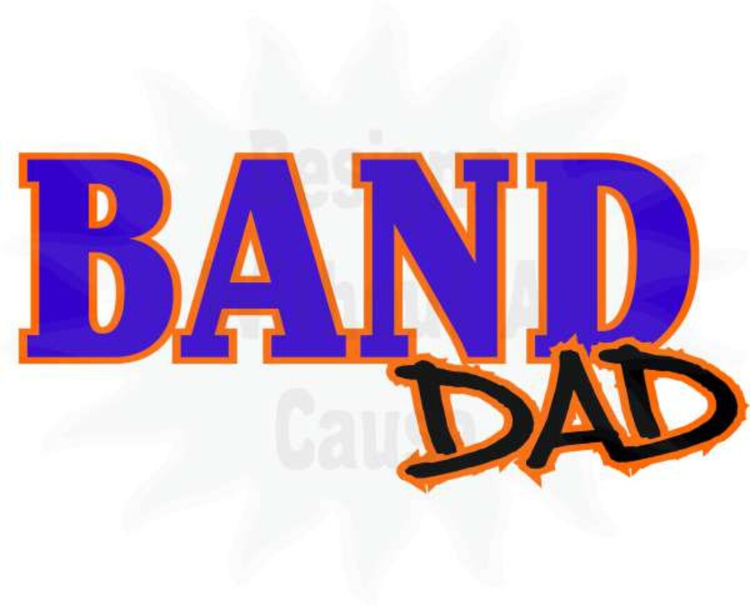 Band Dad SVG DXF PNG - Etsy