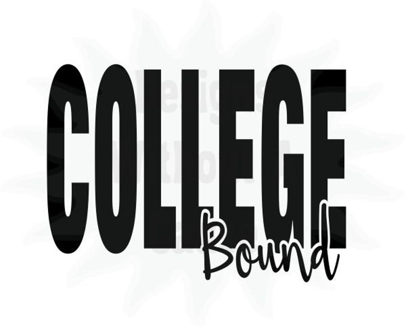College Bound SVG PNG - Etsy