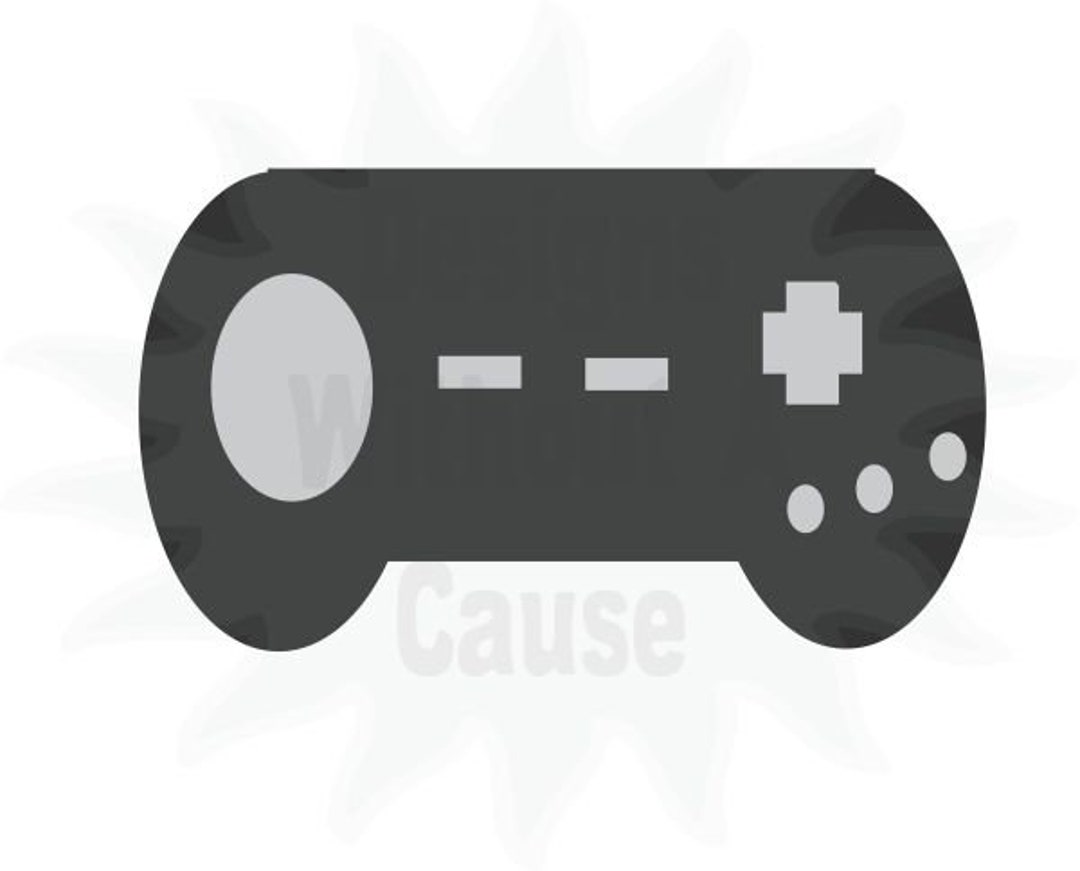 Gaming Remote SVG PNG DXF - Etsy
