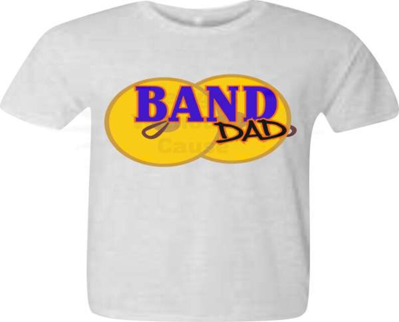 Band Dad Cymbals SVG DXF PNG - Etsy