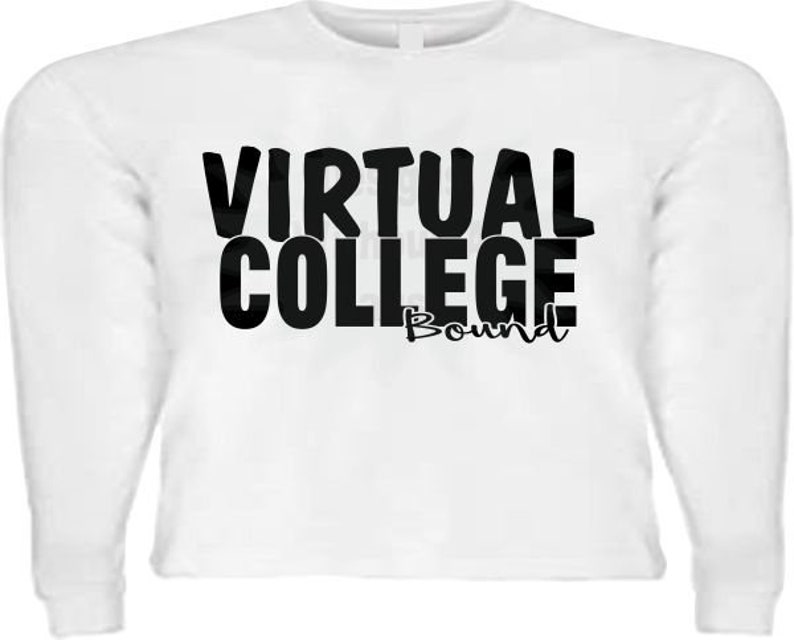 Virtual College Bound SVG PNG - Etsy
