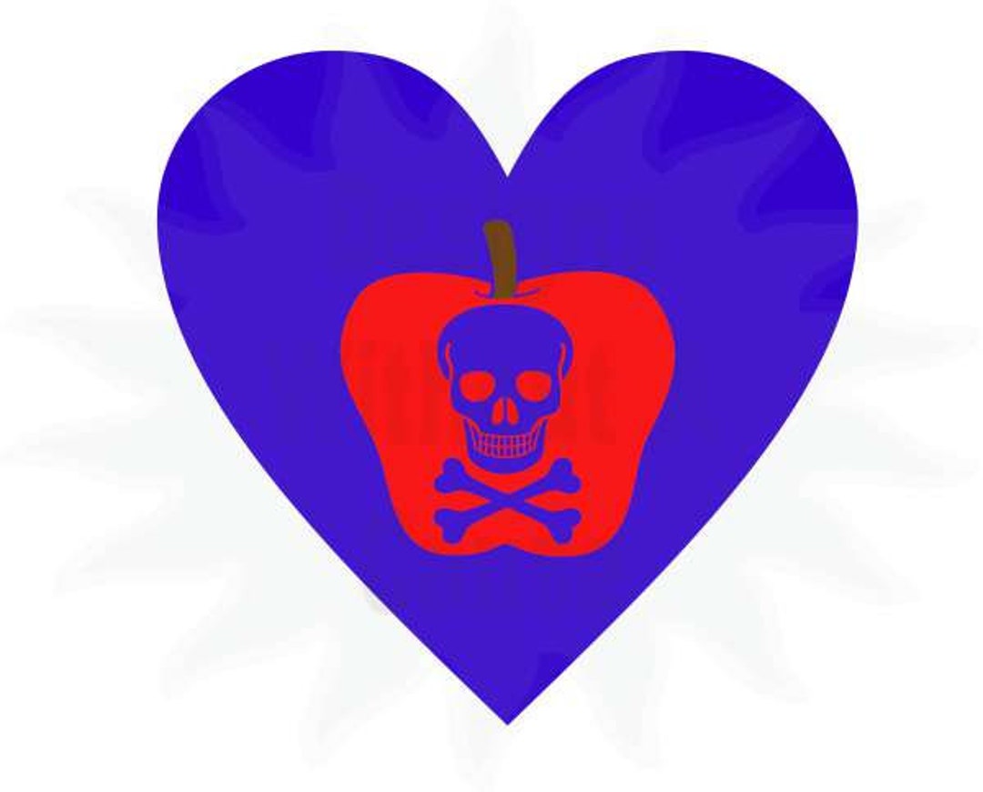 Poison Heart SVG DXF PNG - Etsy