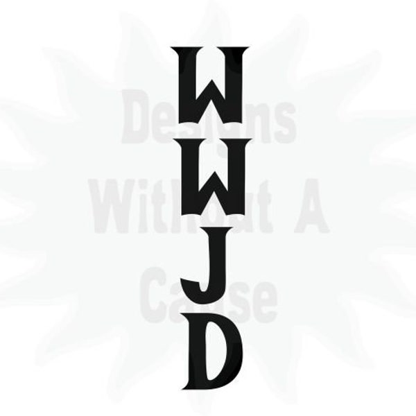 Wwjd Svg - Etsy