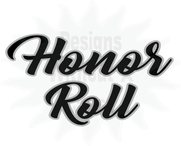 Honor Roll SVG PNG - Etsy