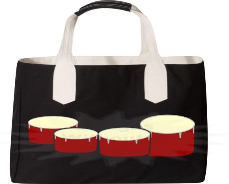 Tenor Drums SVG DXF PNG - Etsy