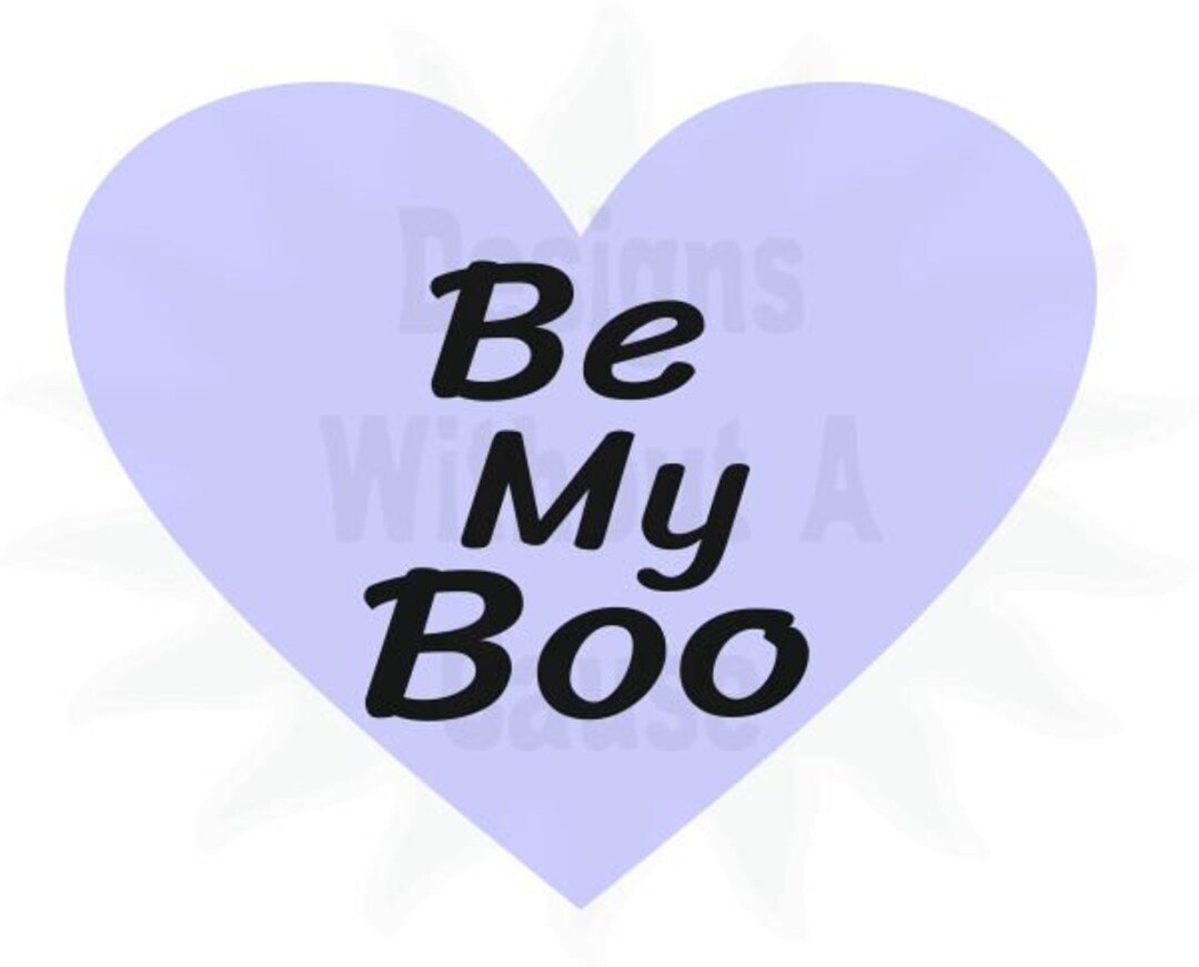 Be My Boo SVG PNG - Etsy
