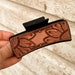 Tooled Leather Claw Clip for Hair - Country & Western Style - Etsy