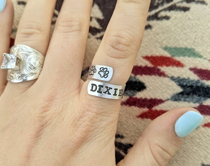 Custom Western Bangle Bracelet Personalized Silver Jewelry - Etsy