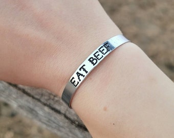 Custom Western Bangle Bracelet Personalized Silver Jewelry - Etsy