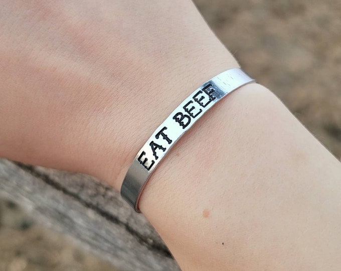 Custom Western Bangle Bracelet Personalized Silver Jewelry | Etsy