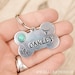 Custom Turquoise Pet ID Tag: Cactus & Longhorn Western Ranch Dog Name ...