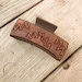 Tooled Leather Claw Clip for Hair - Country & Western Style - Etsy