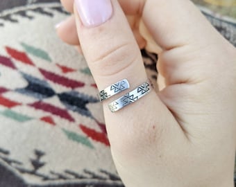 Custom Western Bangle Bracelet Personalized Silver Jewelry - Etsy