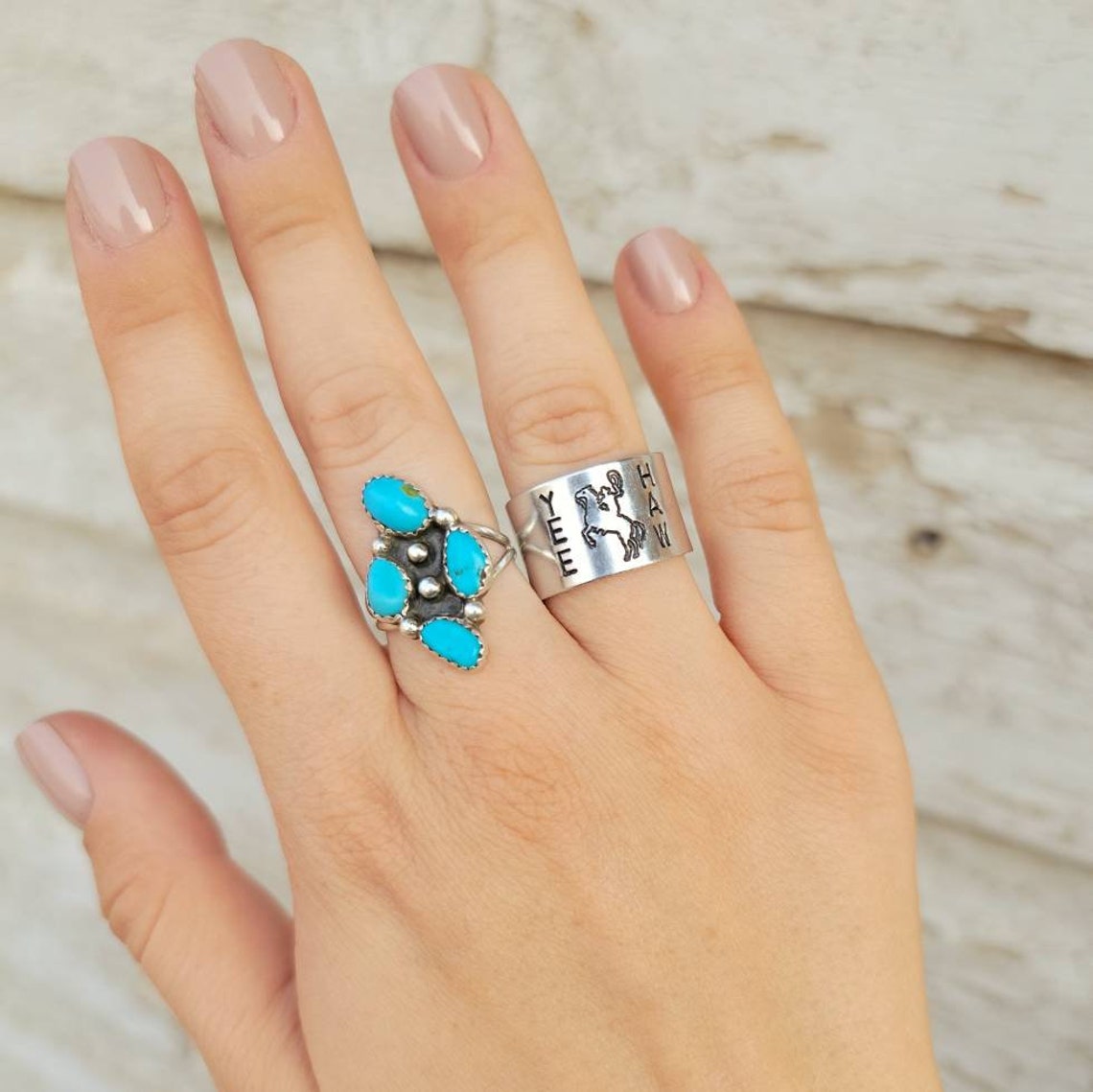 Yeehaw Rodeo Cowboy Ring Country & Western Style - Etsy