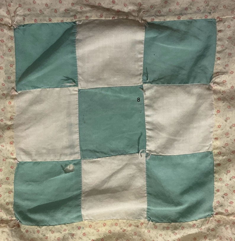 Quilt Squares 9x9 Traditional Nine Patch 1920s Scrappy Quilt Project ...