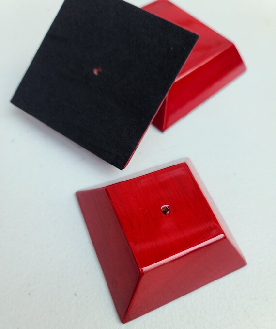 NEW Squаre Wood Base High-gloss Piano Finish Soft Touch - Etsy