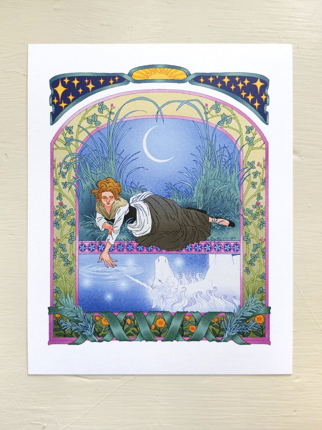 Molly Grue and the Last Unicorn 8x10 Print - Etsy