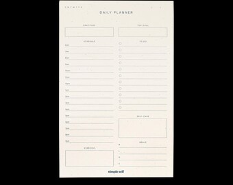 Daily Planner Notepad - Etsy