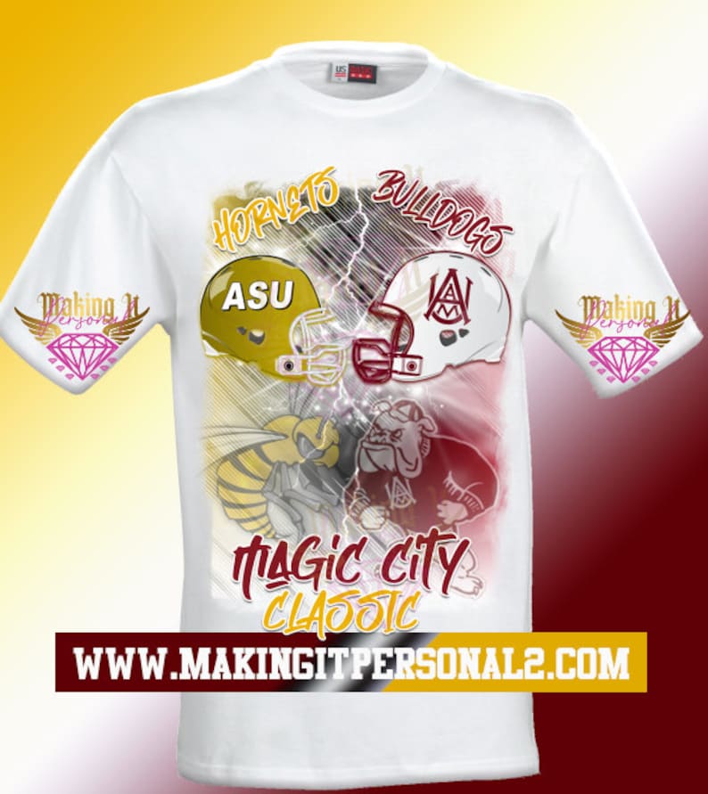 Oversized Magic City Classic Team Shirts, Customized Team Mascots ...