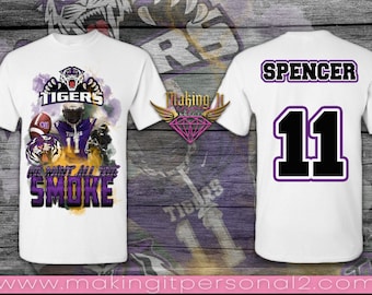 Local High School Team Spirit Shirt Customized Team Mascots - Etsy