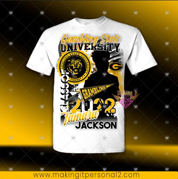 Grambling Graduate Shirt 2022 Grad Szn Senior Shirt | Etsy