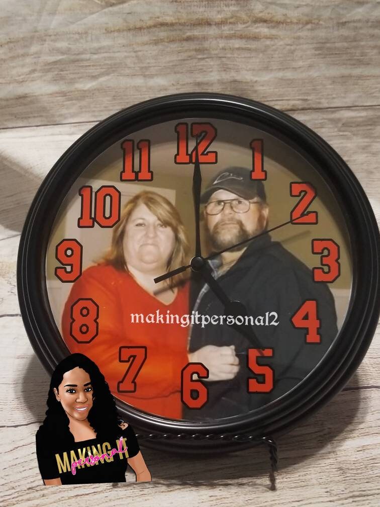 Custom clocks personalized clocks picture clocks | Etsy
