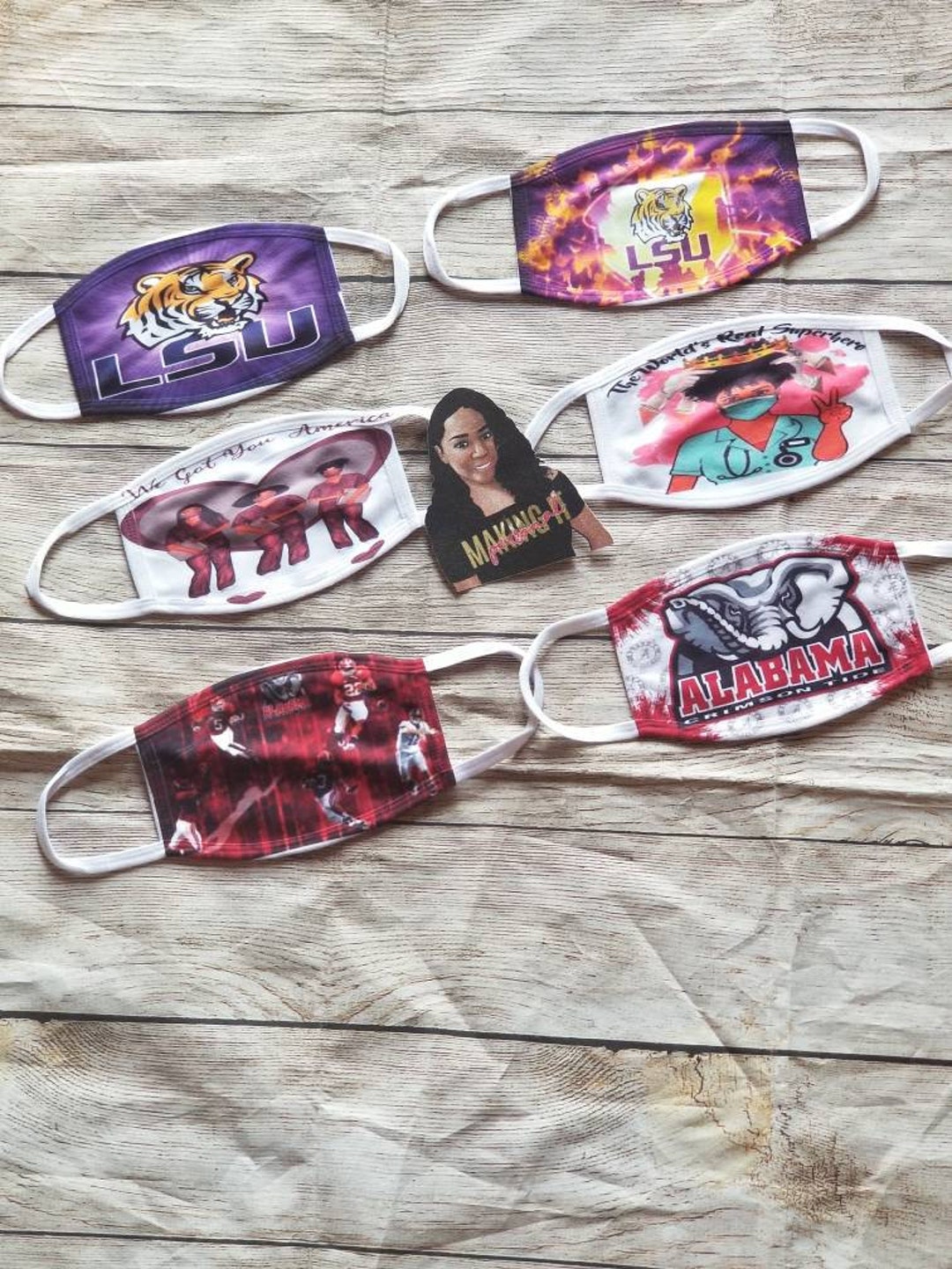 Custom Face Masks, Personalized Face Masks, Fashion Face Masks ...