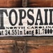 Topsail North Carolina Unique Beach Sign Longitude Latitude - Etsy