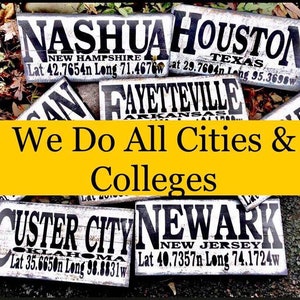 Great Barrington Sign, Unique Memorabilia Beach Sign, Latitude ...