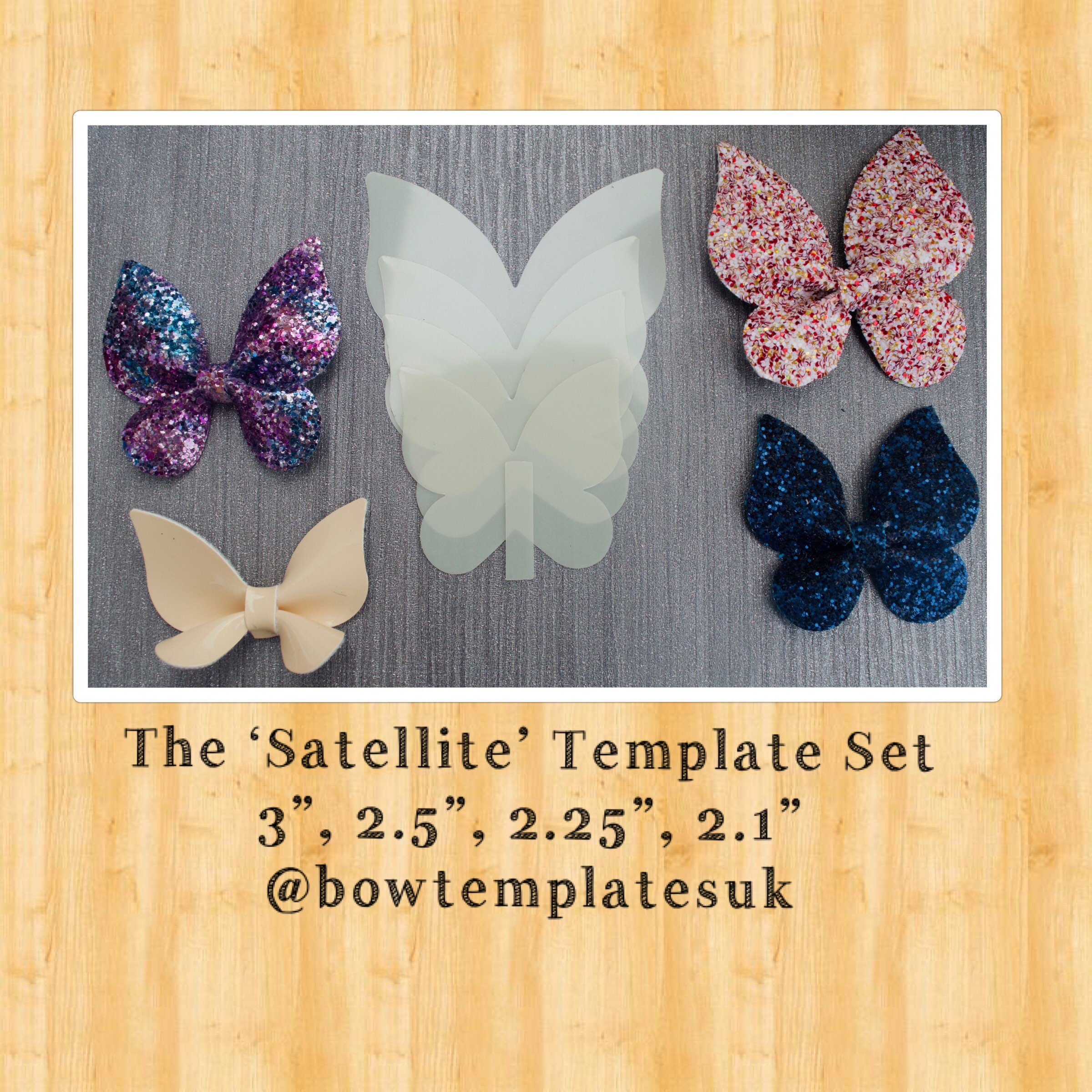 Bow Template Bow Stencils Plastic Bow Template Bow Template - Etsy