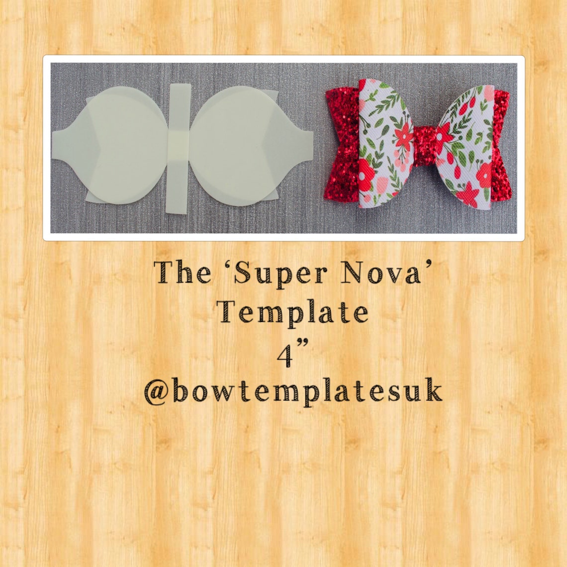 Bow Template Bow Stencils Plastic Bow Template Bow Template - Etsy