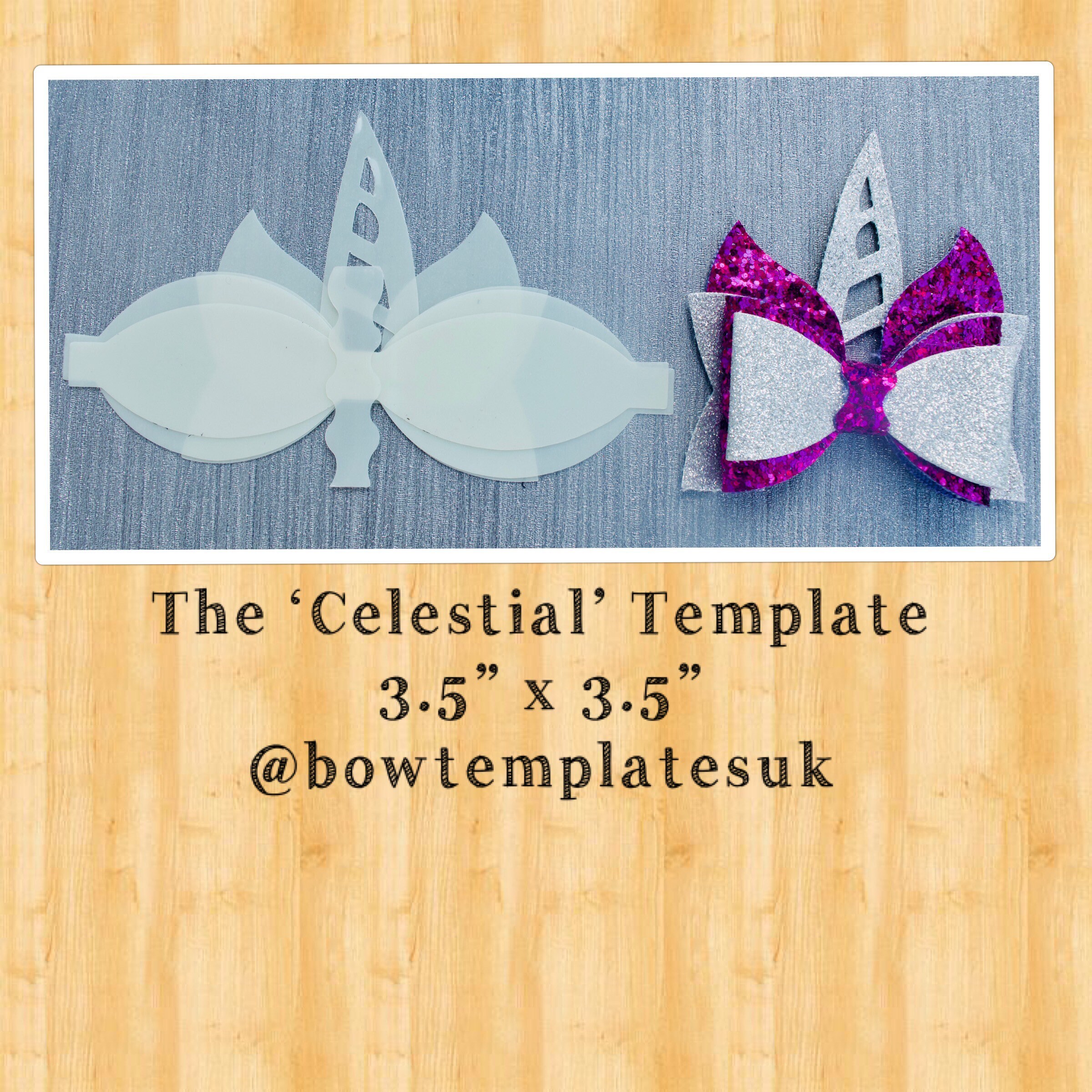 Bow Template Bow Stencils Plastic Bow Template Bow Template - Etsy