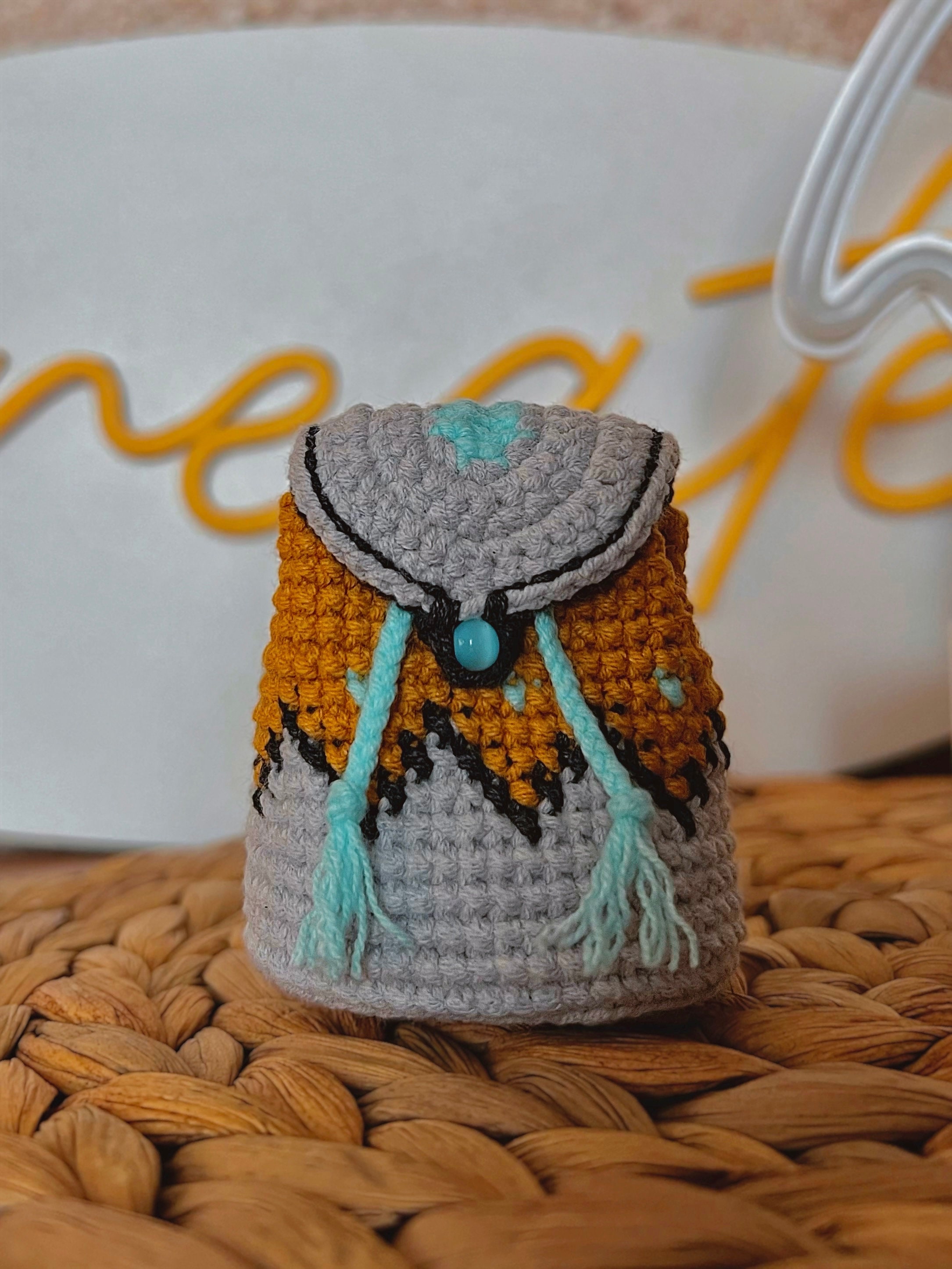 Backpack Crochet Pattern Clothes for Doll Accessories for Toys Crochet ...