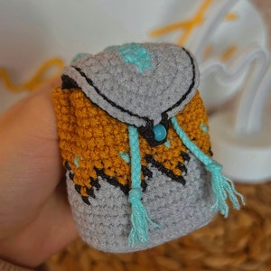 Backpack Crochet Pattern | Clothes for Doll | Accessories for Toys ...
